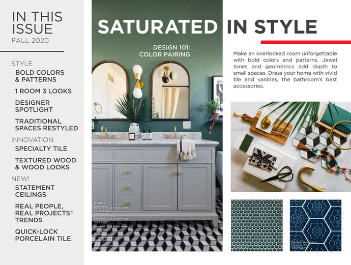 Moda Del Mar | Gashira Hex Indigo Ceramic Tile, 6 x 6, Blue, 9 mm Thick ...