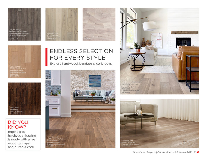 Westridge | Amaro European White Oak Wire-Brushed Engineered Hardwood ...