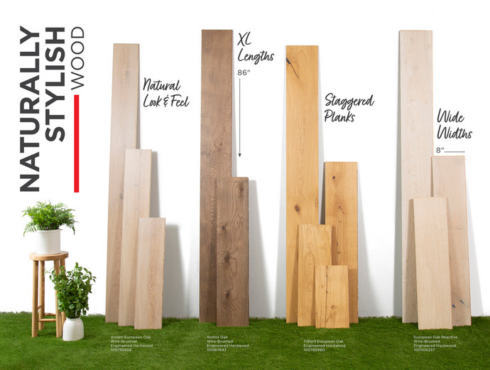 Westridge | Amaro European White Oak Wire-Brushed Engineered Hardwood ...